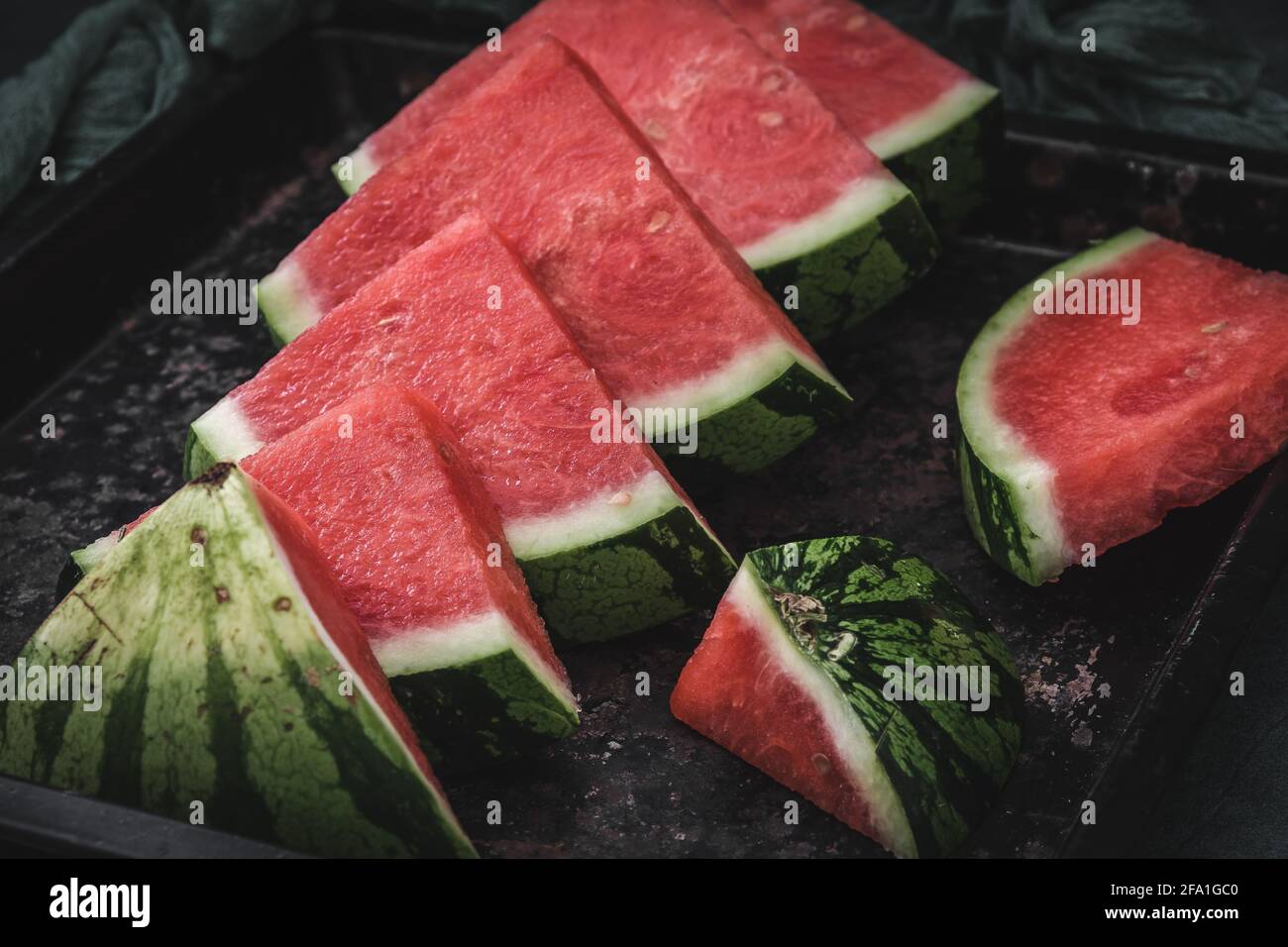 Watermelon Tray High Resolution Stock Photography and Images - Alamy