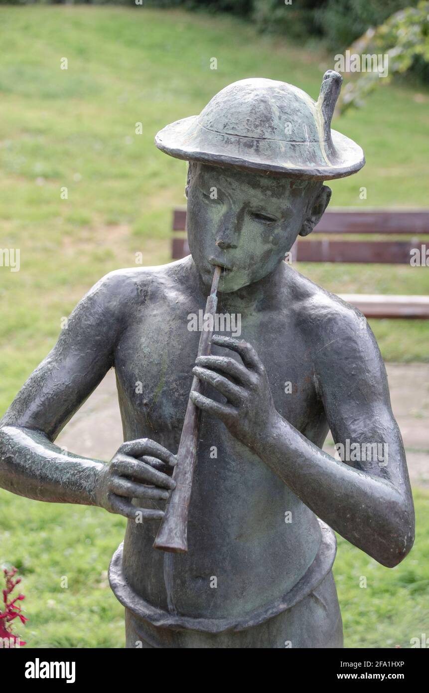 Statue Flute Player High Resolution Stock Photography and Images - Alamy