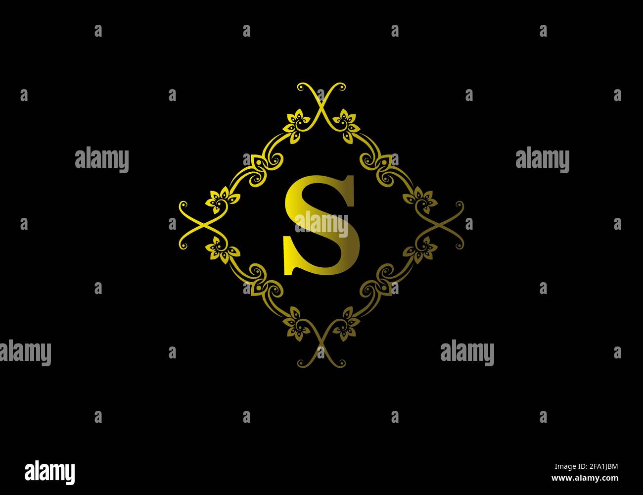 line art initial name text logo design Stock Vector Image & Art - Alamy