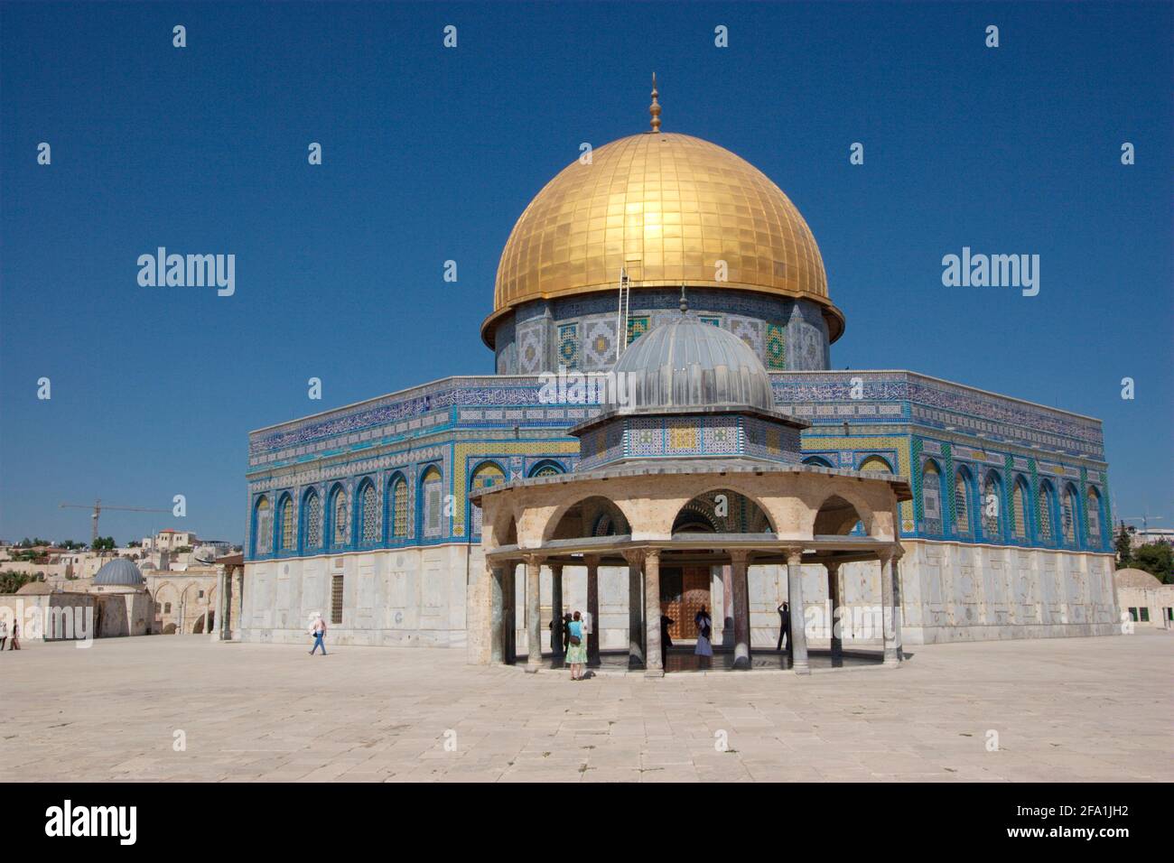 Dome of the chain jerusalem israel temple mount islam hi-res stock ...