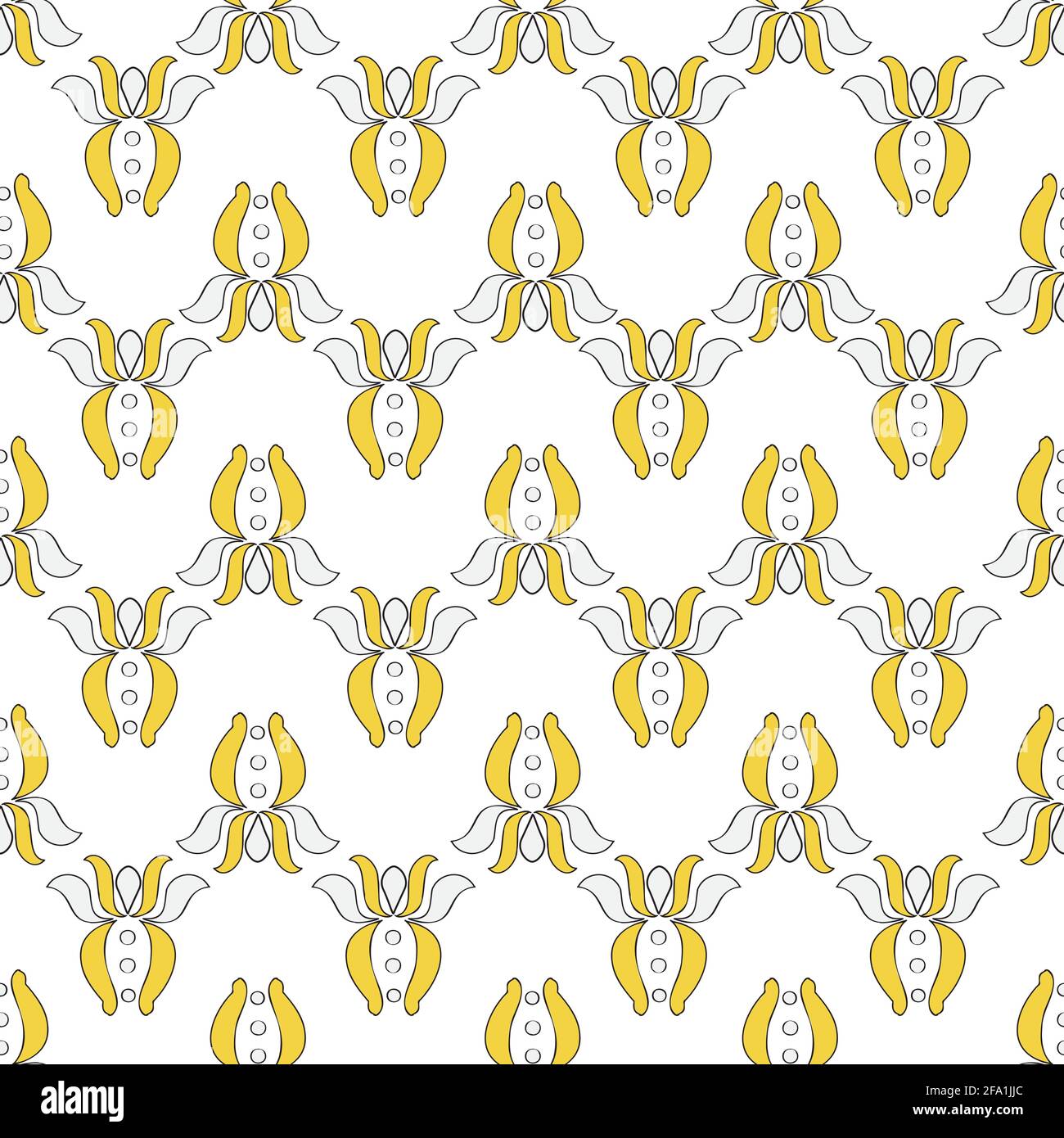 Vector background Brittany celtic, Breton trational folklore symbols ...