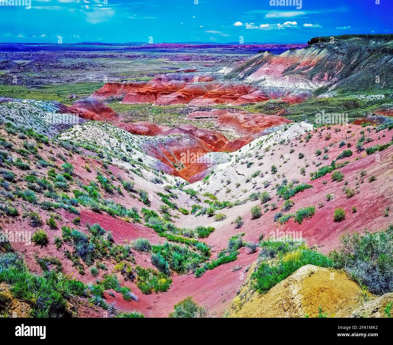 Painted Desert in Arizona Stock Photo - Alamy