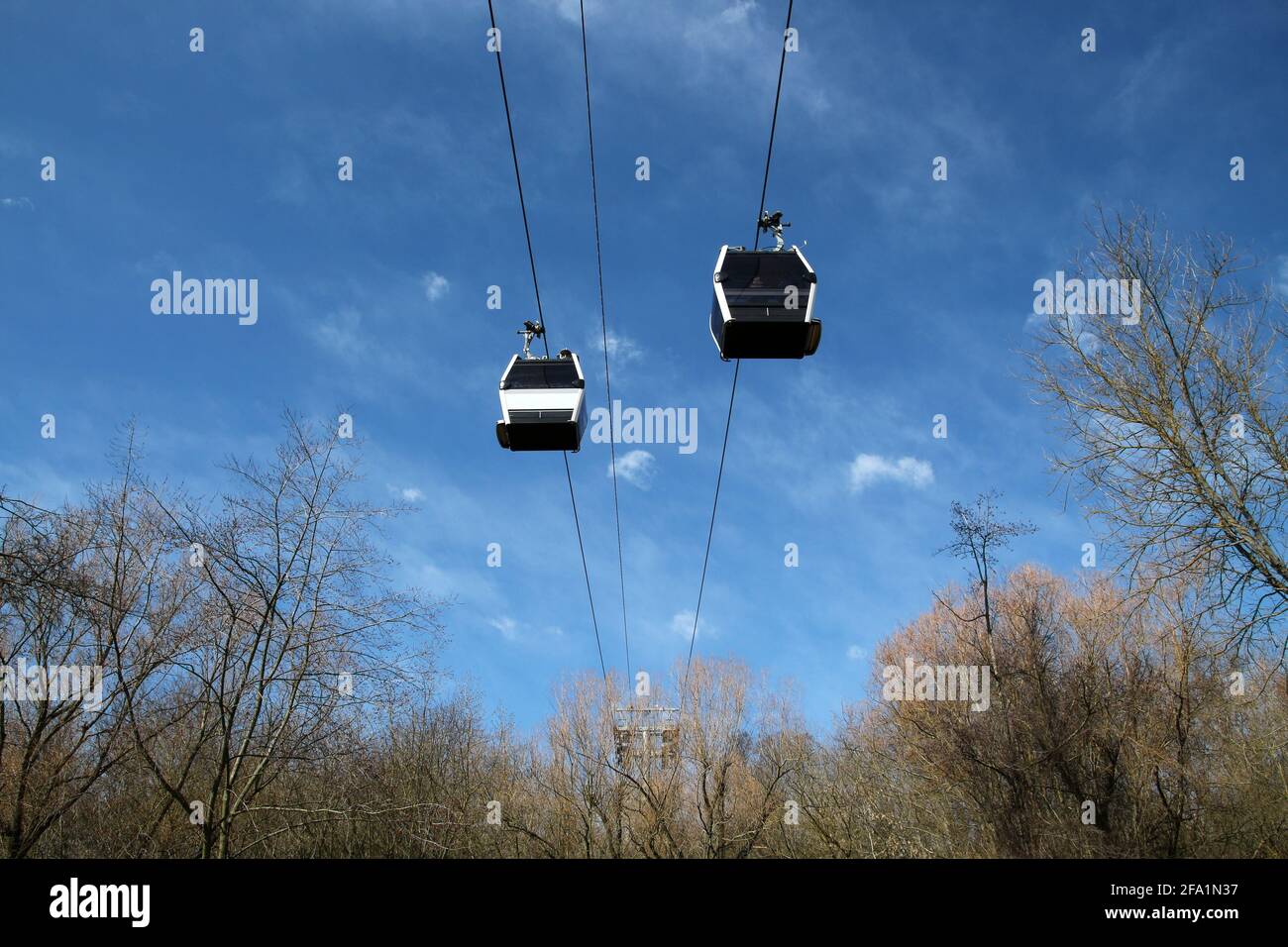 Cable car in Berlin, Germany Stock Photo - Alamy