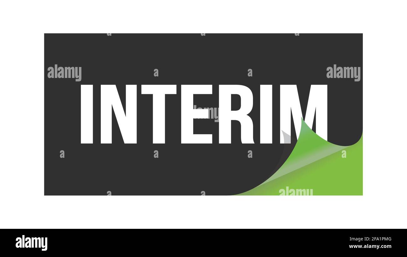 Interim stamp hi-res stock photography and images - Alamy