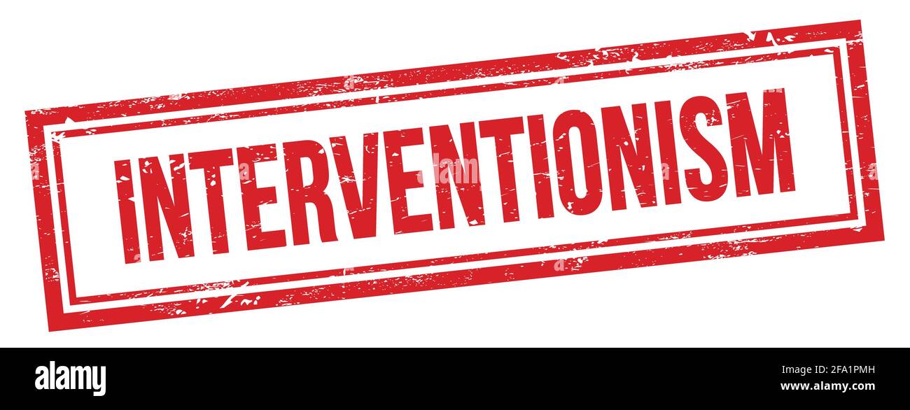 Interventionism stamp hi-res stock photography and images - Alamy