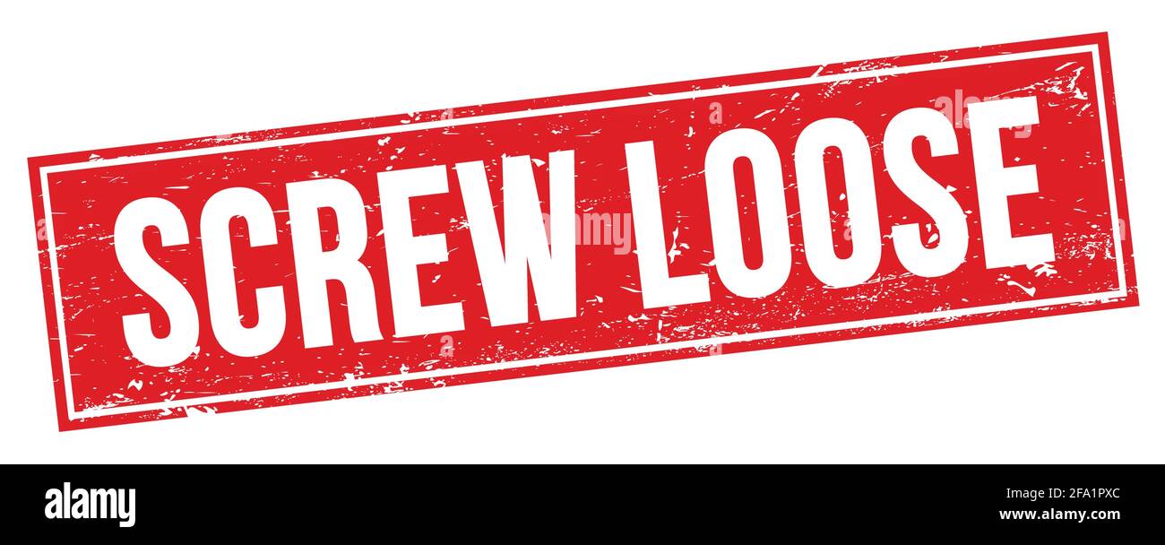 Screw loose stamp hi-res stock photography and images - Alamy