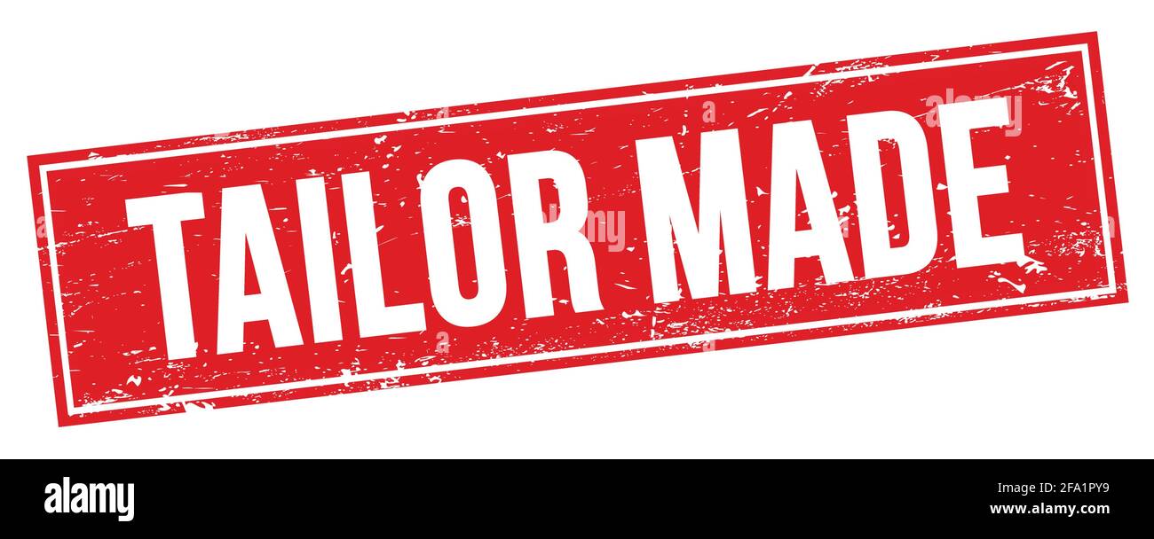 Tailor made stamp hi-res stock photography and images - Alamy