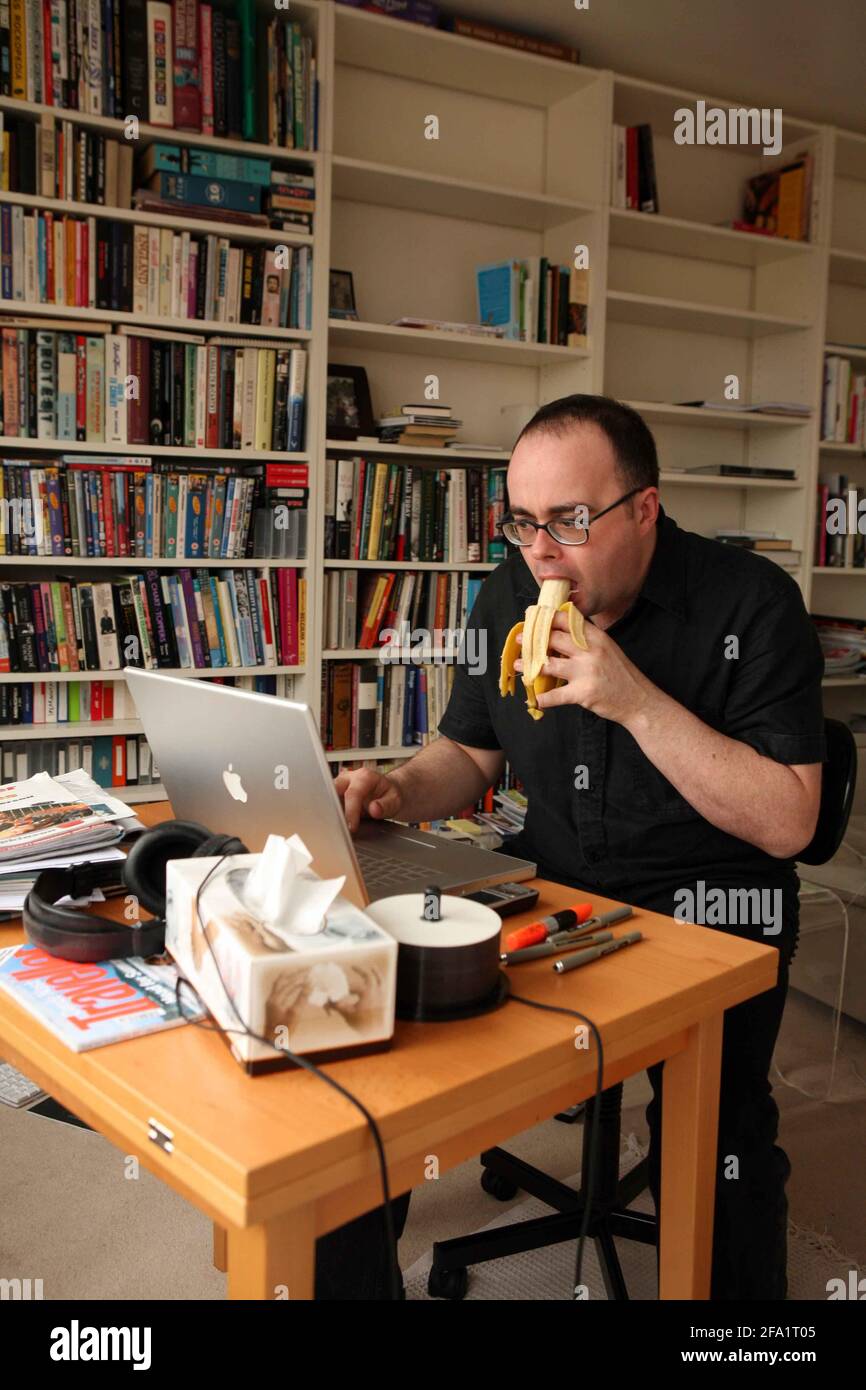 Rhodri Marsden at home spending the whole day using 'Stumble Upon' on ...