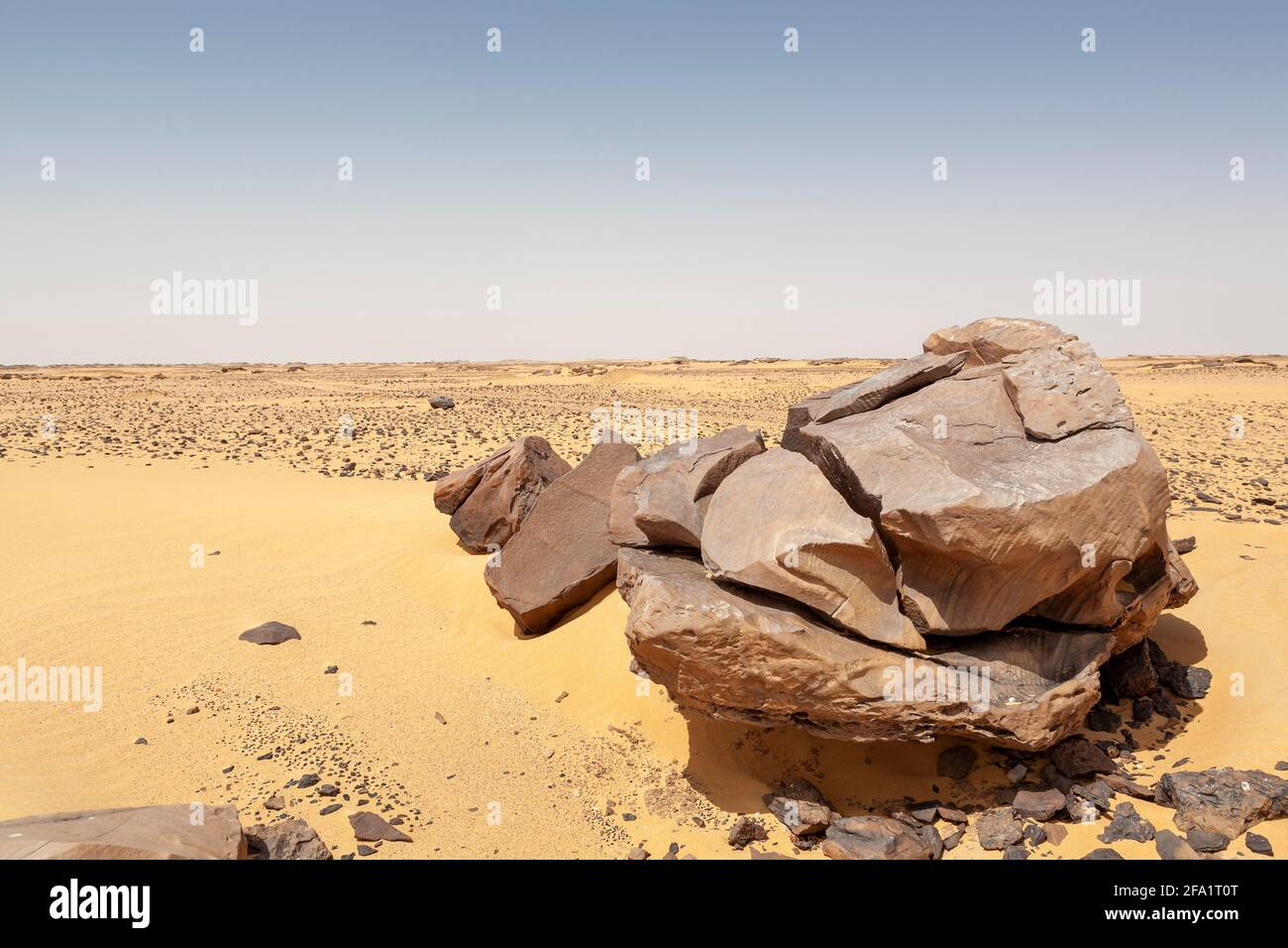 Standing stone nabta playa nubian hi-res stock photography and images ...