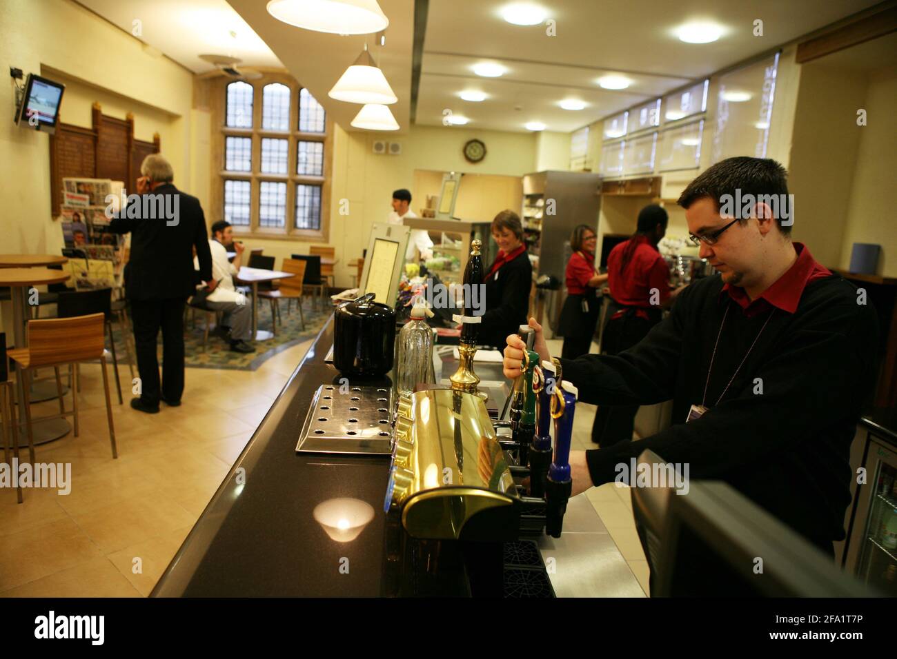 The new Press bar in the House of Commons Westminster parliament pic ...