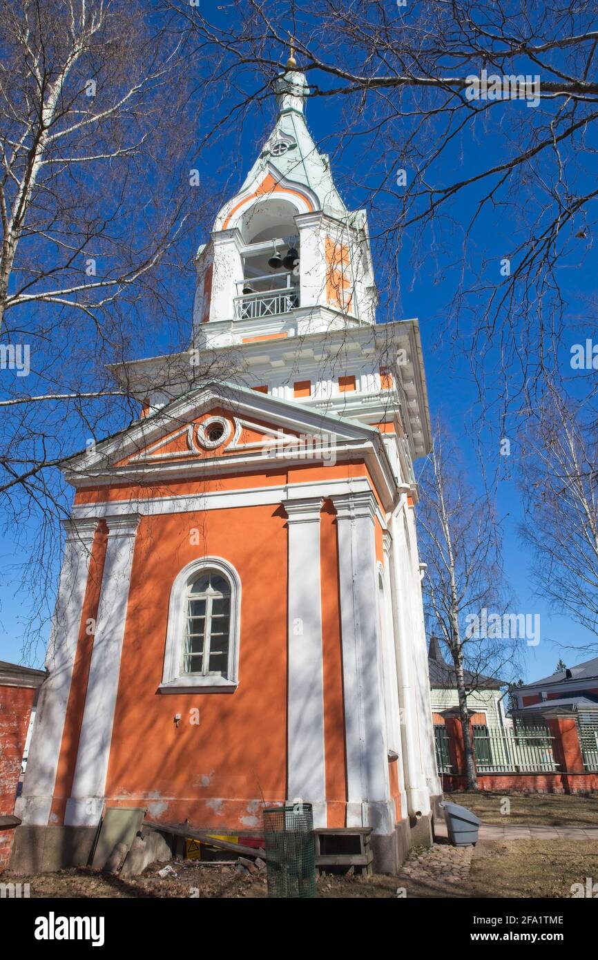 Orthodox church of St Peter and St Paul in Hamina Finland Stock Photo ...