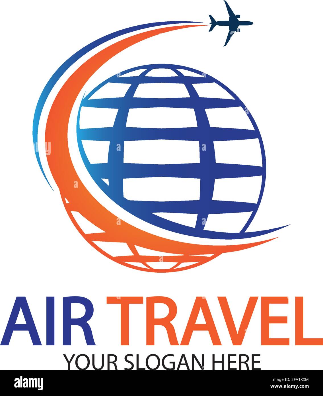 Air Travel logo vector icon design template-vector Stock Vector Image ...