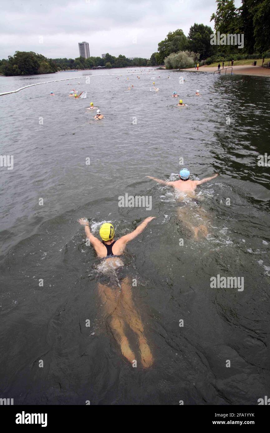 Art Film by Amy Sharrocks The Big Swim 50 swimmers travel across London ...