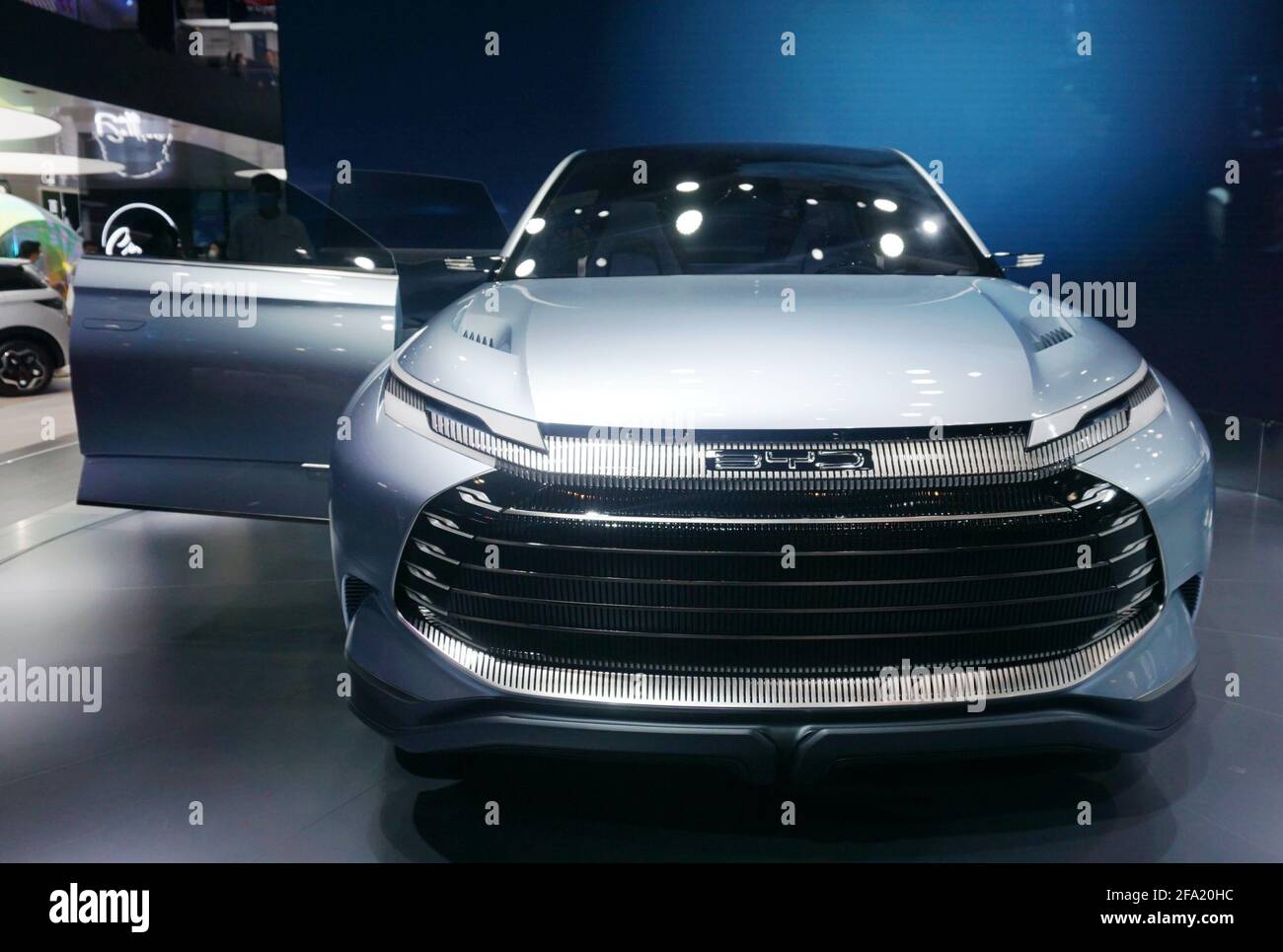 Shanghai, Shanghai, China. 20th Apr, 2021. BYD X DREAM concept car at ...