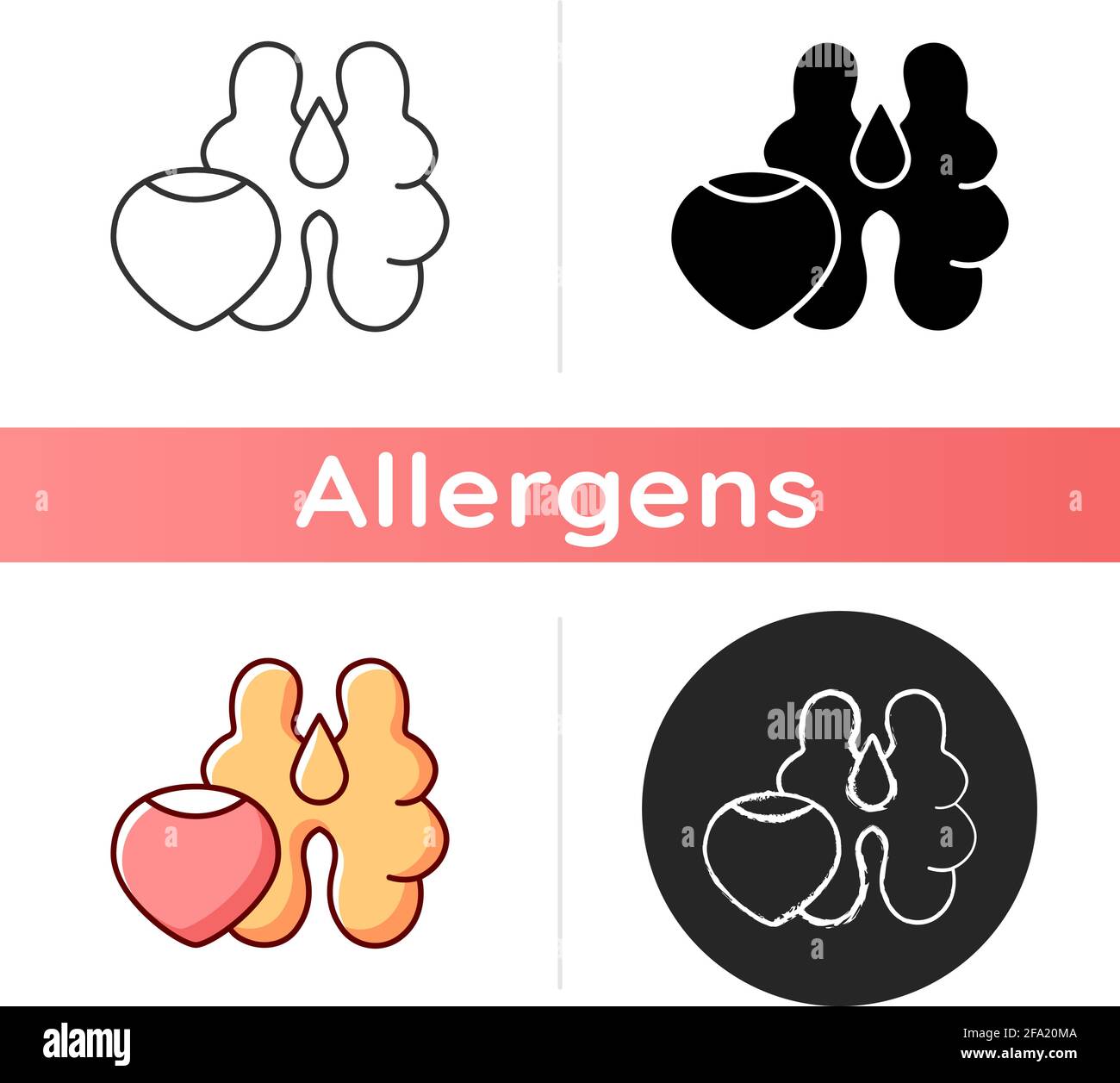 Tree nuts icon Stock Vector Image & Art - Alamy