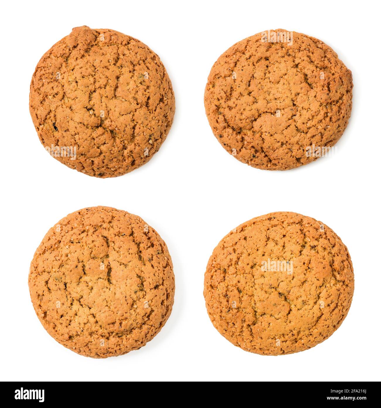 Four isolated cookies on hi-res stock photography and images - Alamy