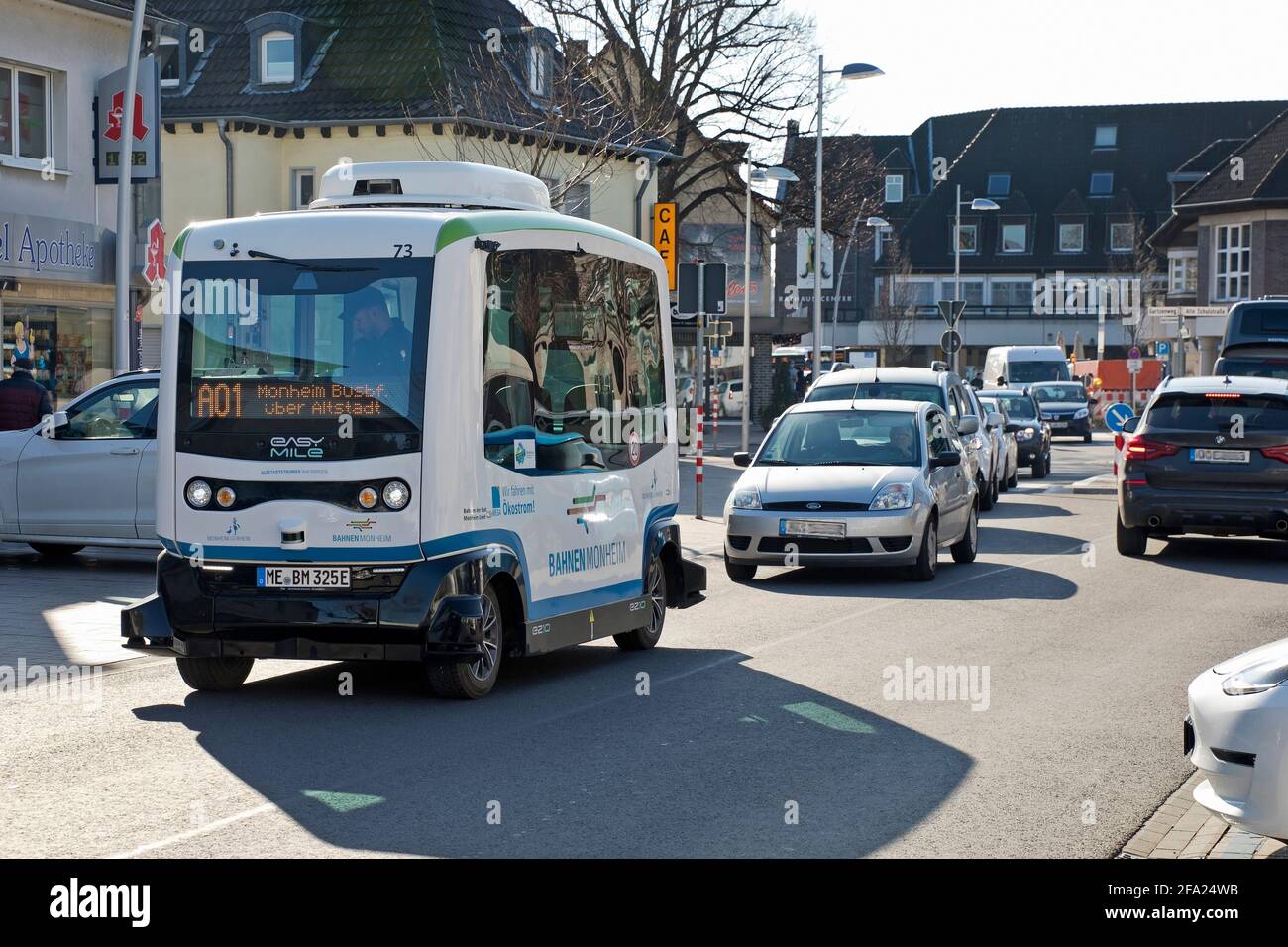 Autonomous electric bus hi-res stock photography and images - Alamy