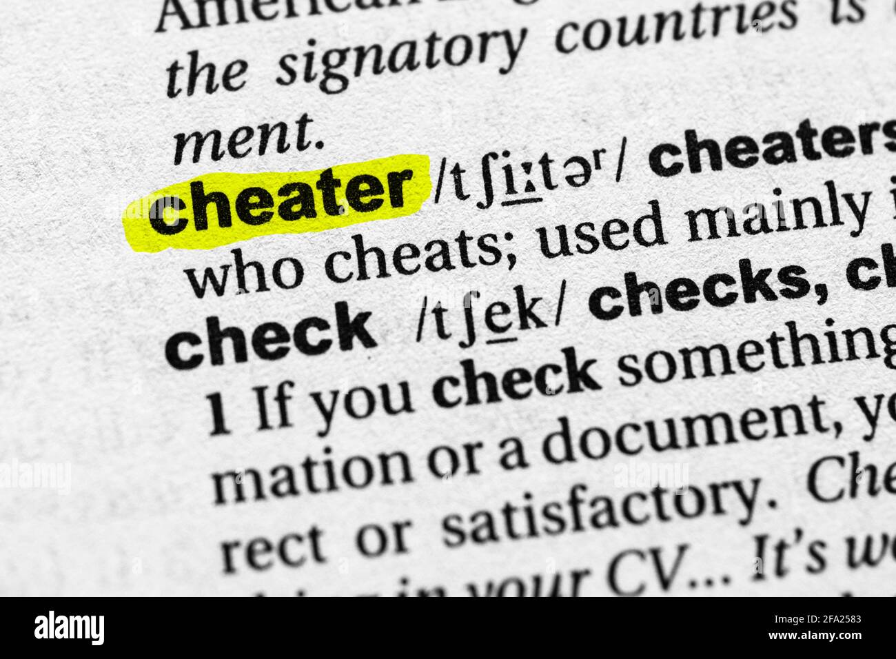 Highlighted Word Cheater Concept And Meaning Stock Photo Alamy highlighted-word-cheater-concept-and-meaning-stock-photo-alamy