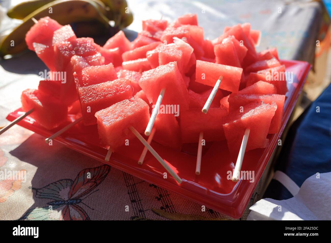 Diced Watermelon High Resolution Stock Photography and Images - Alamy