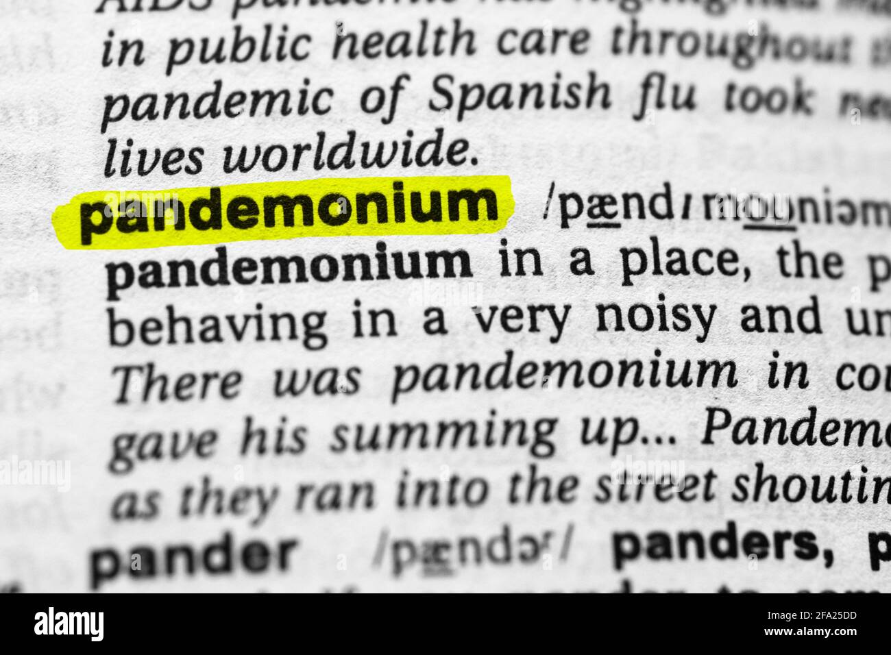Pandemonium Definition