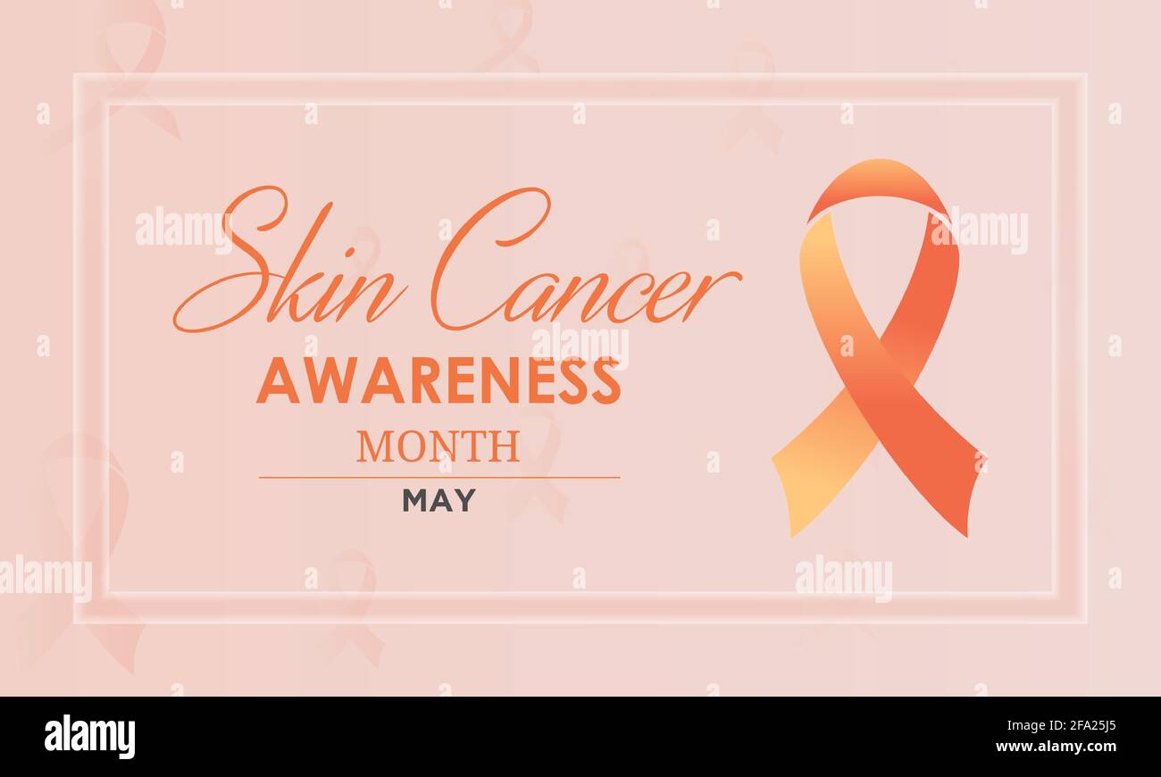 Skin Cancer May Prevention and awareness Vector Concept. Banner, Poster ...