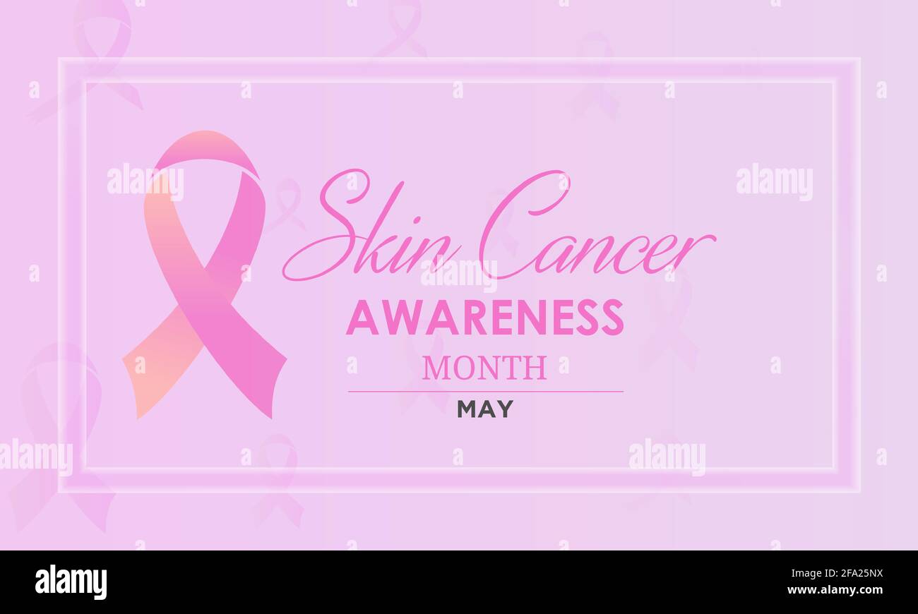 Skin Cancer May Prevention and awareness Vector Concept. Banner, Poster ...