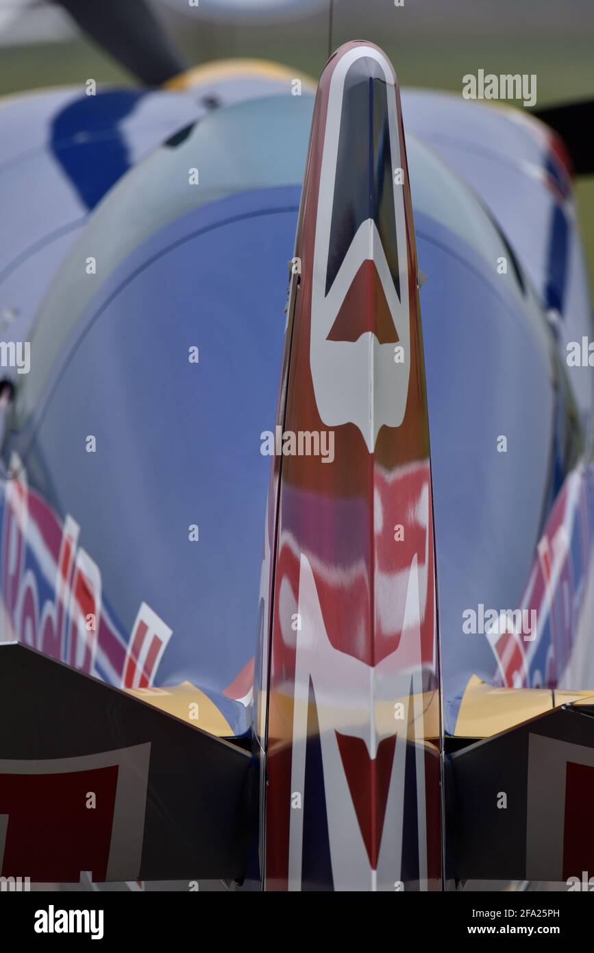 Union Jack / Union Flag Aircraft tailplane Stock Photo - Alamy