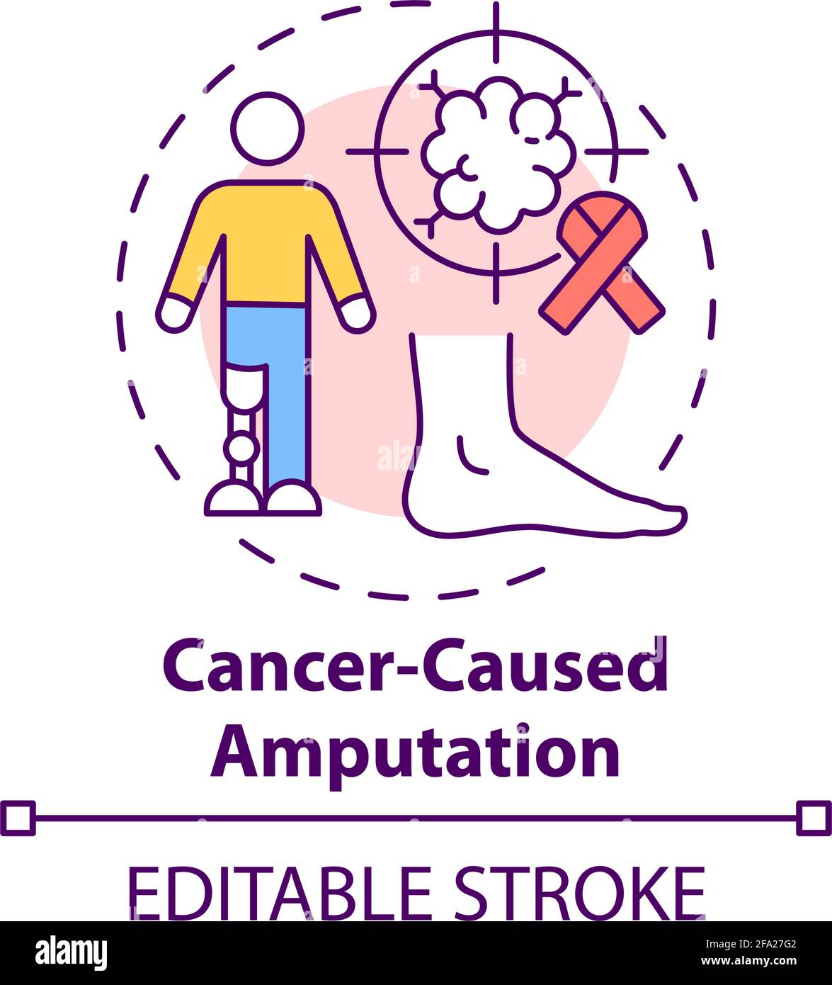 Amputation her Stock Vector Images - Alamy