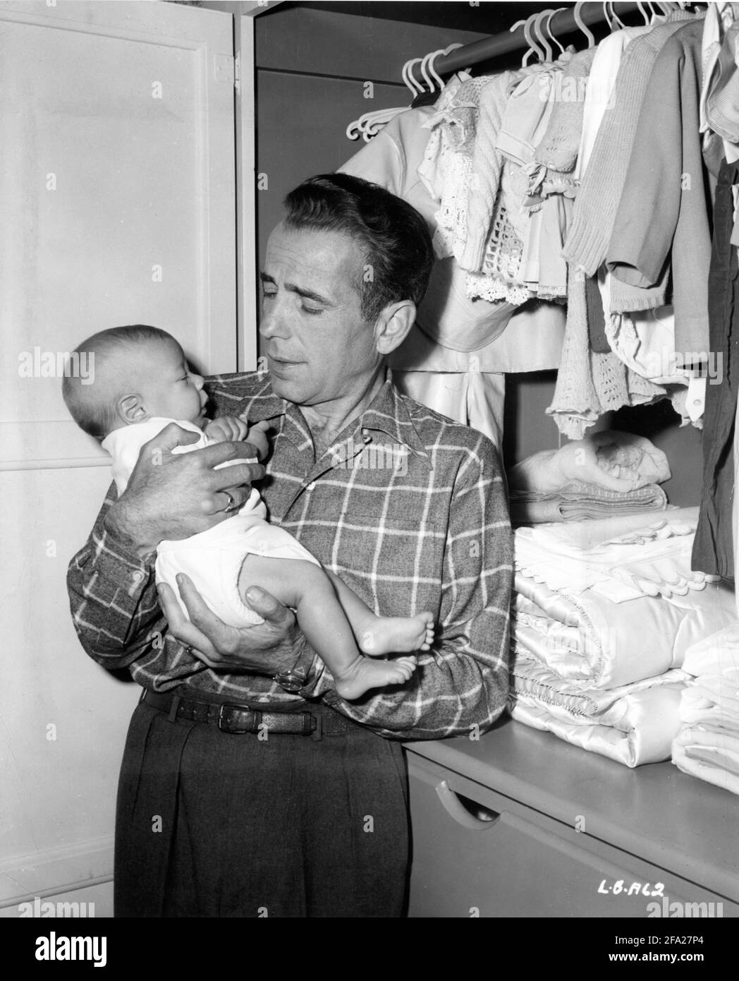 Humphrey lauren bacall son stephen Black and White Stock Photos ...
