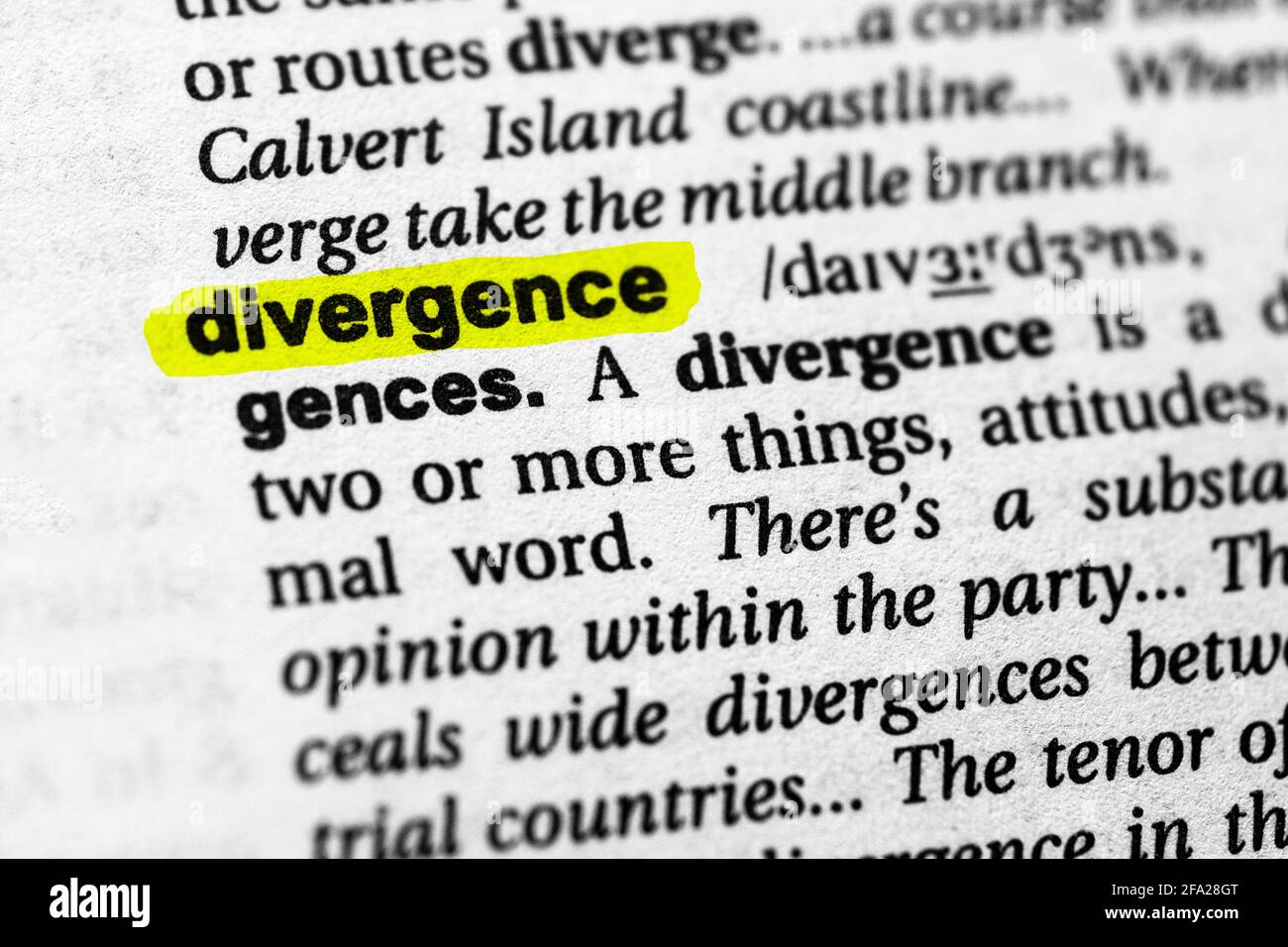 Divergence hi-res stock photography and images - Alamy