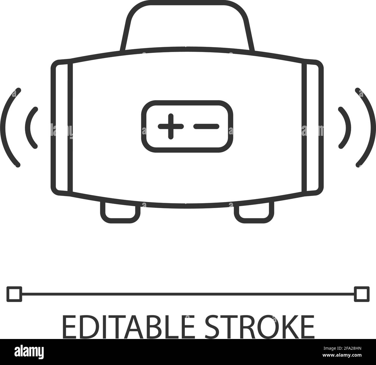 Wireless speaker holiday Stock Vector Images - Alamy