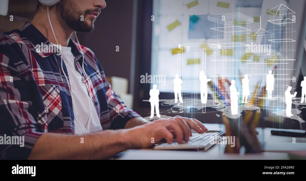 Typing animation hi-res stock photography and images - Alamy