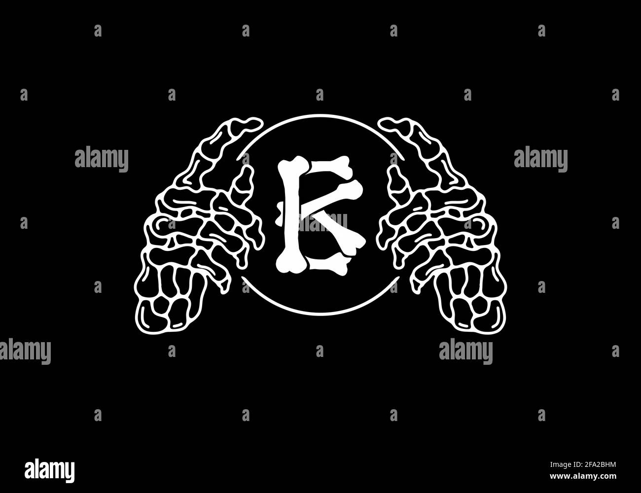 line art initial name text logo design Stock Vector Image & Art - Alamy