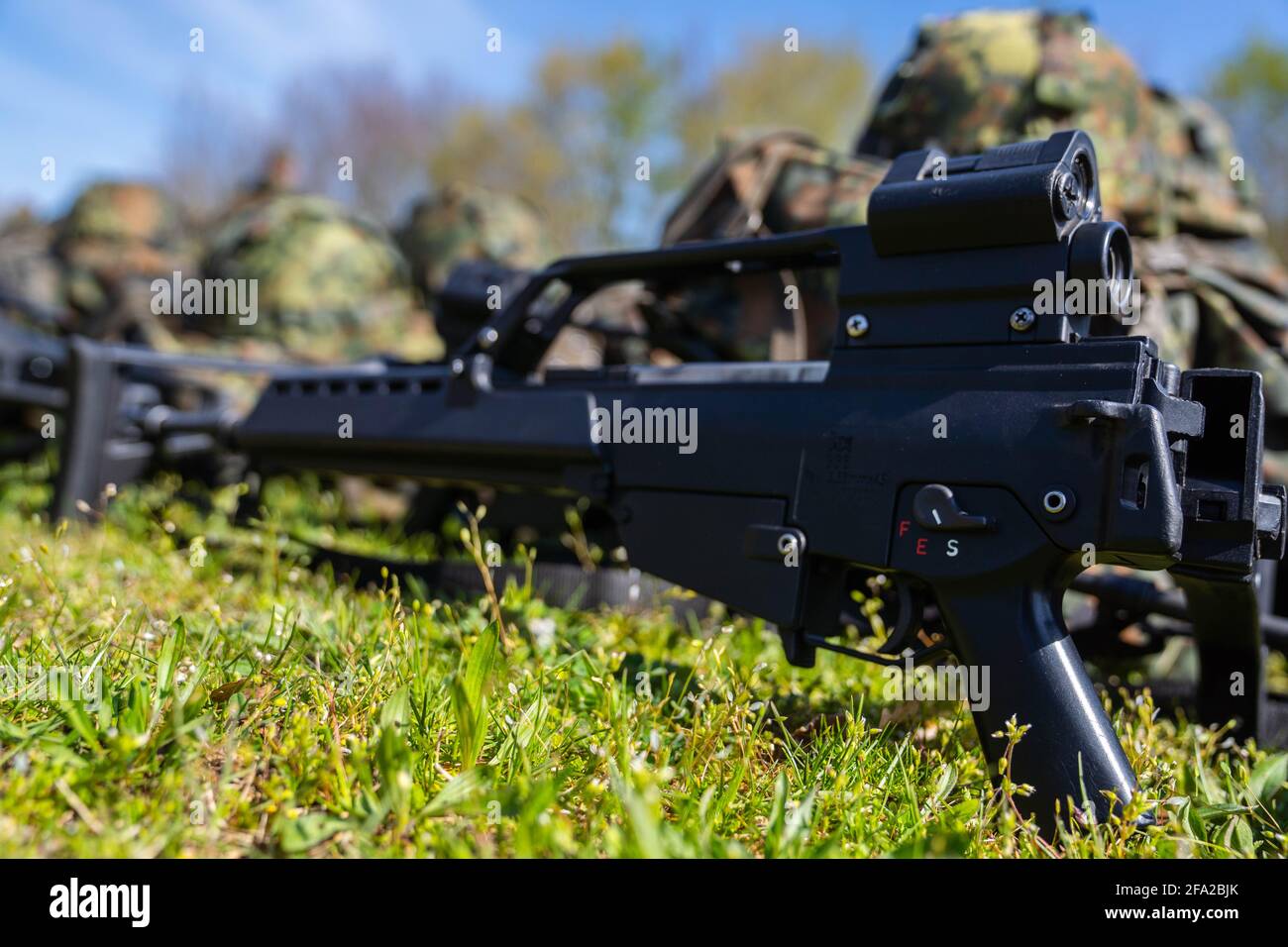 Heckler koch g36 assault rifle hi-res stock photography and images - Alamy