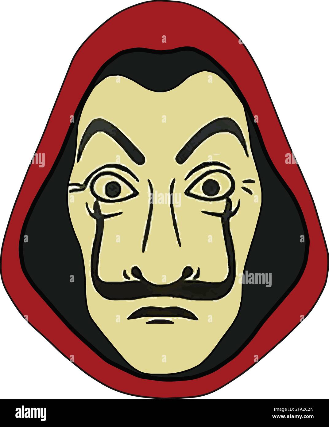 Money Heist Mask High Resolution Stock Photography and Images - Alamy