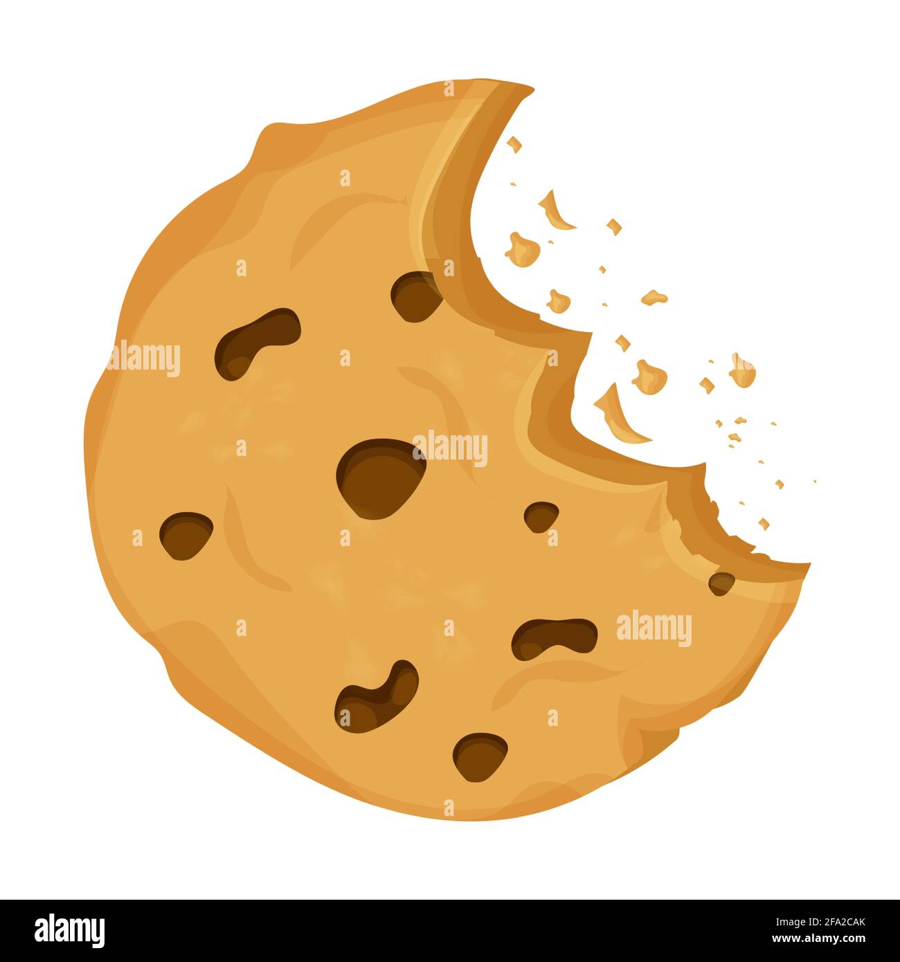 Bitten Chocolate Chip Cookies Clipart Bitten Chocolate Chip Cookies Clipart