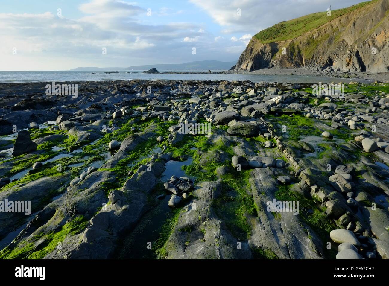 Cliffs near borth hi-res stock photography and images - Alamy