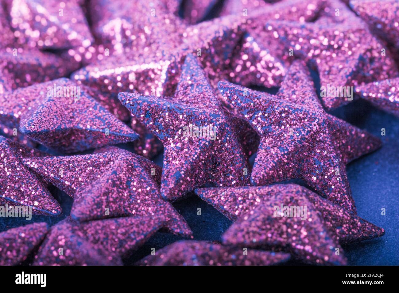Group of purple luxury beautiful christmas stars decoration. Wonderful ...