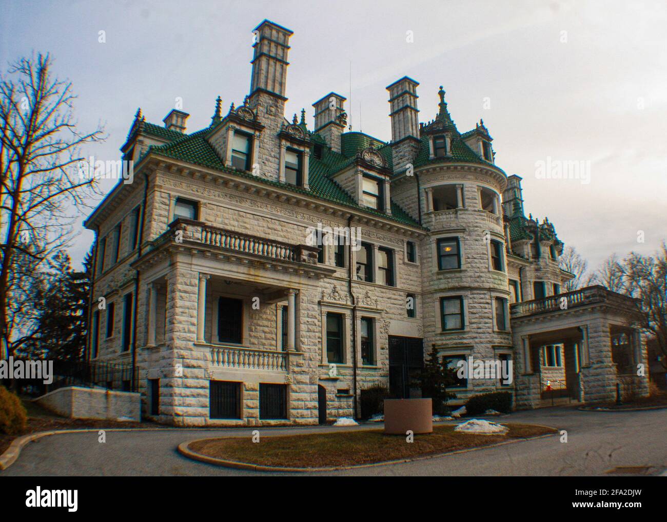 MIDDLETOWN, NY, UNITED STATES - Feb 20, 2019: Historic Building ...