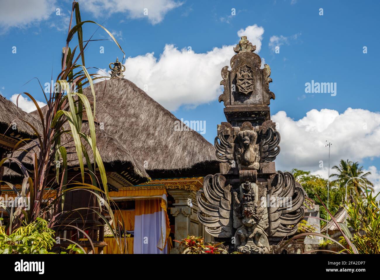 Throne altar for Acintya (or Sang Hyang Widhi Wasa), Balinese Hindu ...