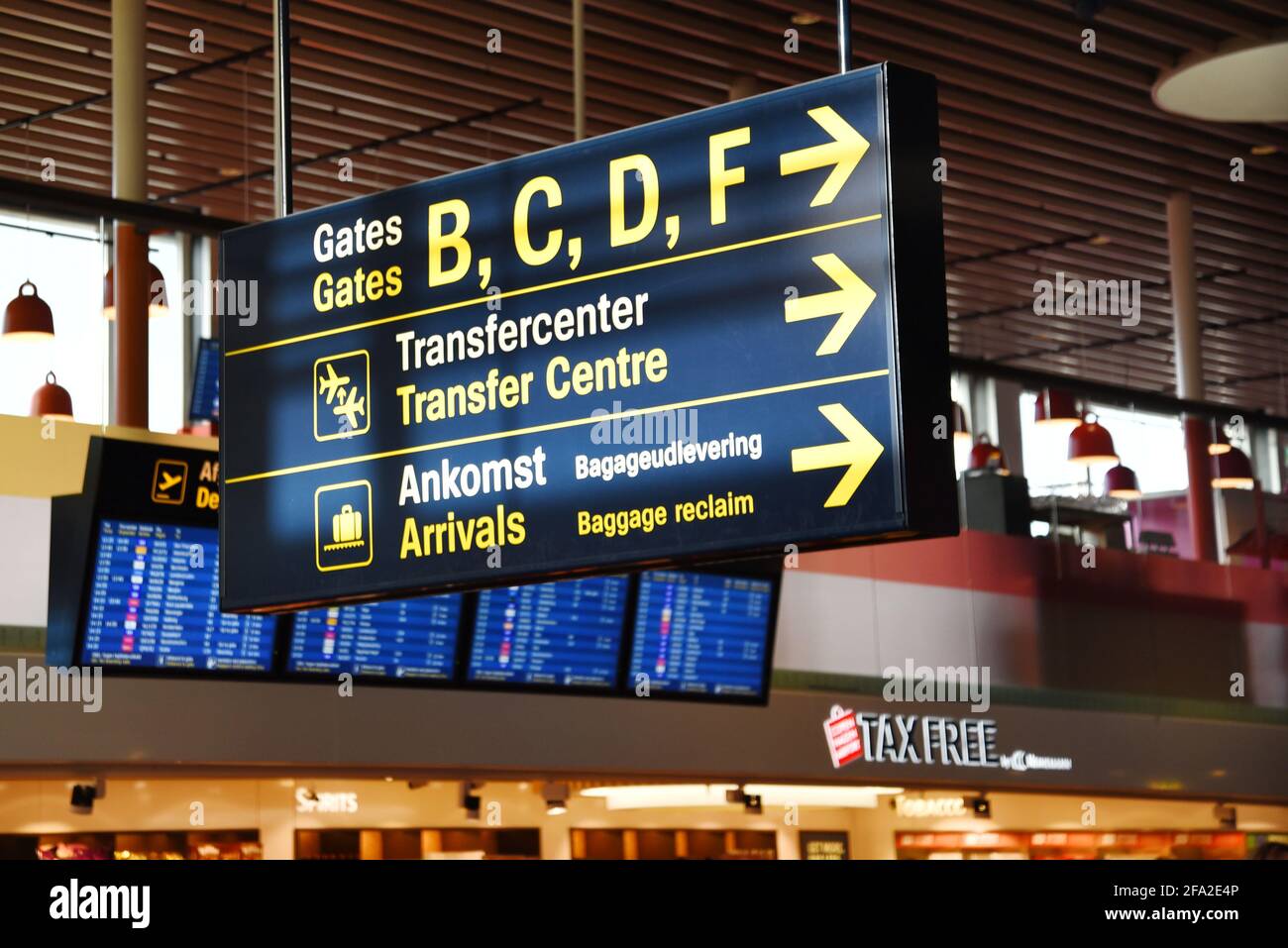 Airport Gate Signs