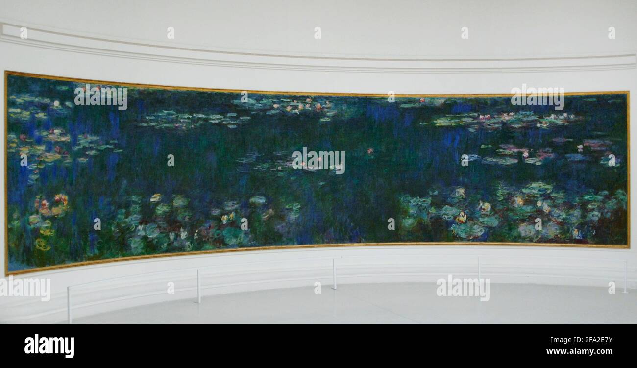 Claude Monet (1840-1926). French impressionist painter. The Water ...