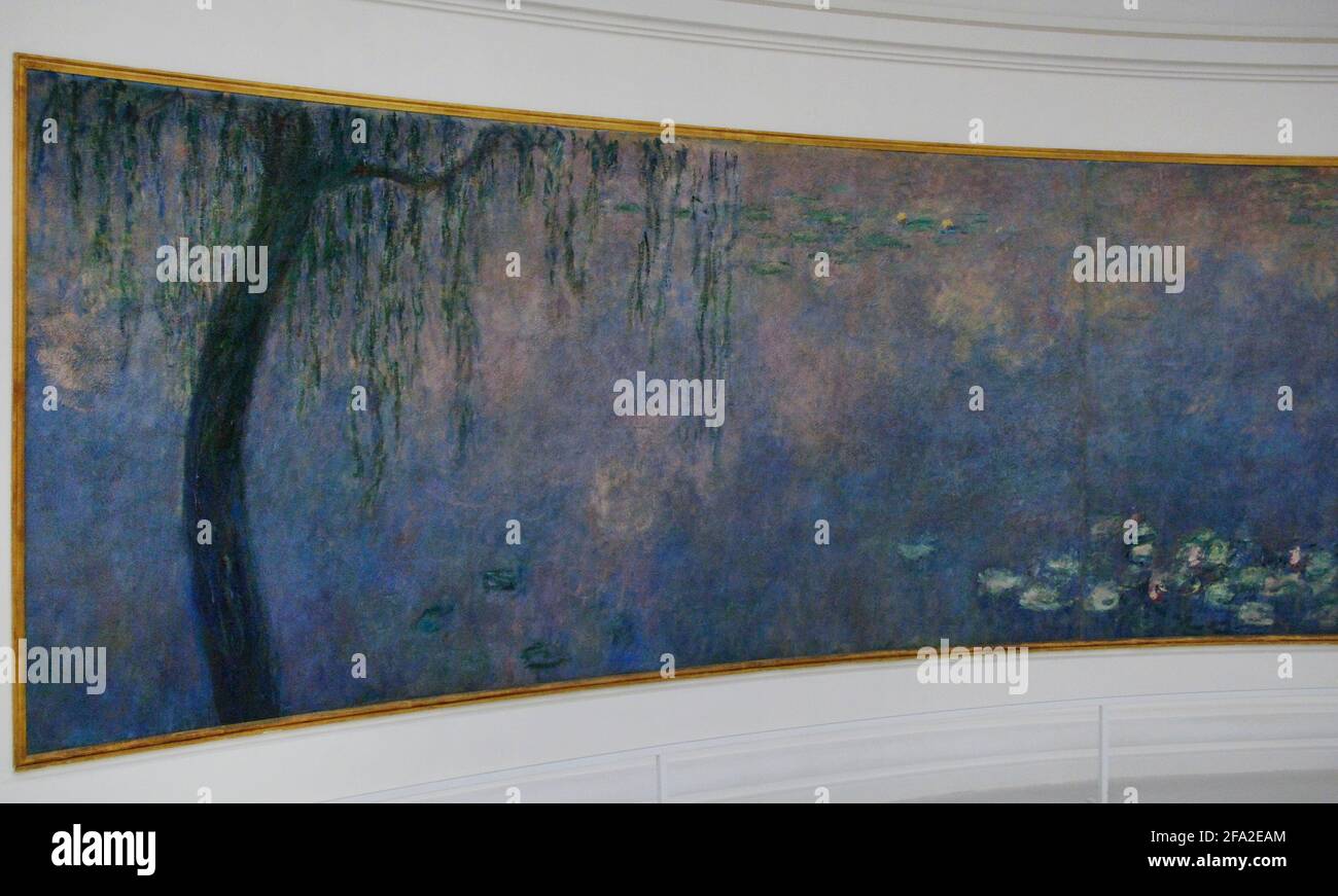 Claude Monet (1840-1926). French impressionist painter. The Water ...