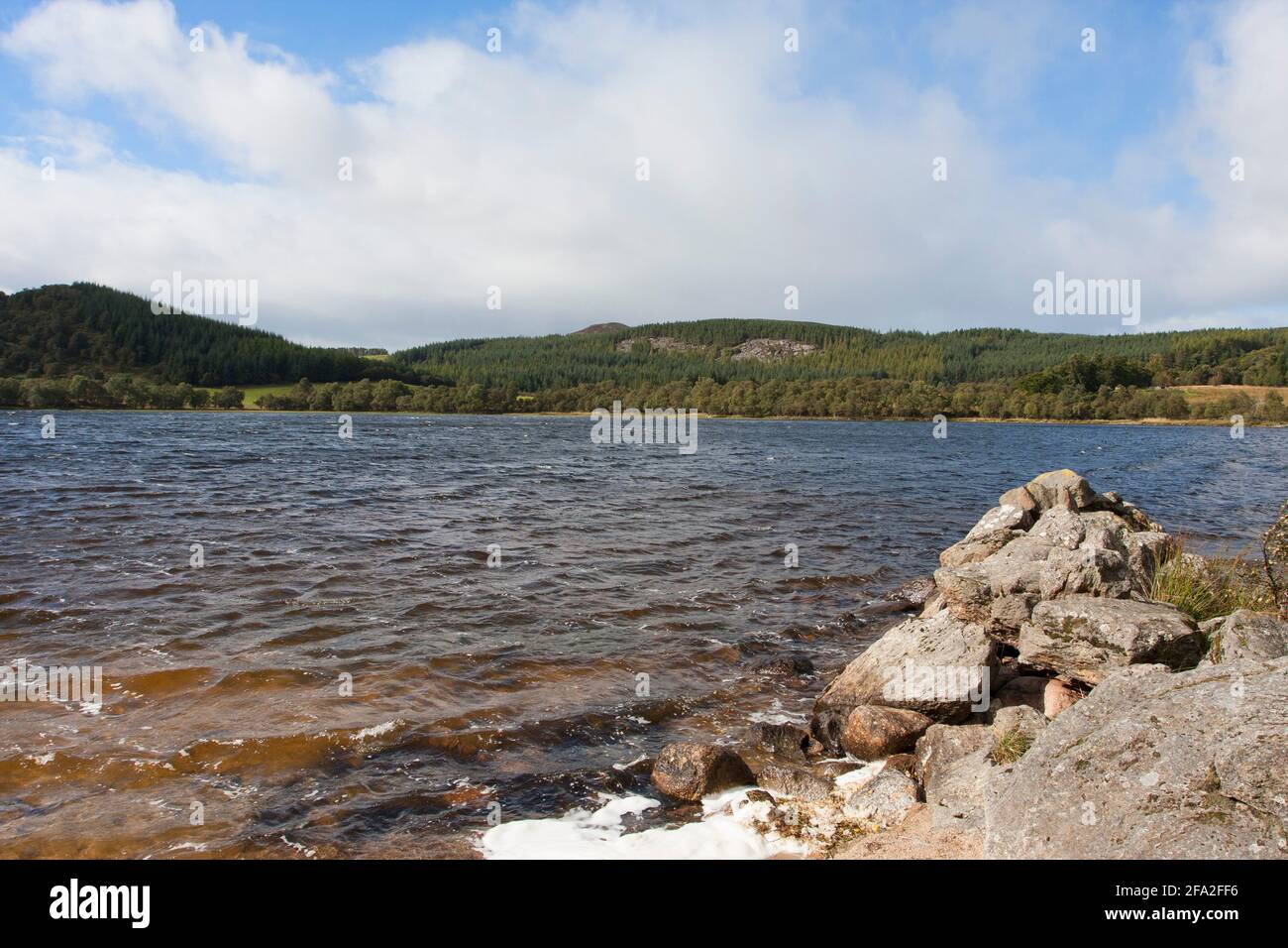 Loch Ruthven, RSPB Nature Reserve, The Highlands, Scotland, UK Stock ...