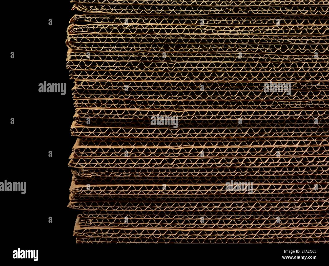 corrugated cardboard for packaging Stock Photo - Alamy