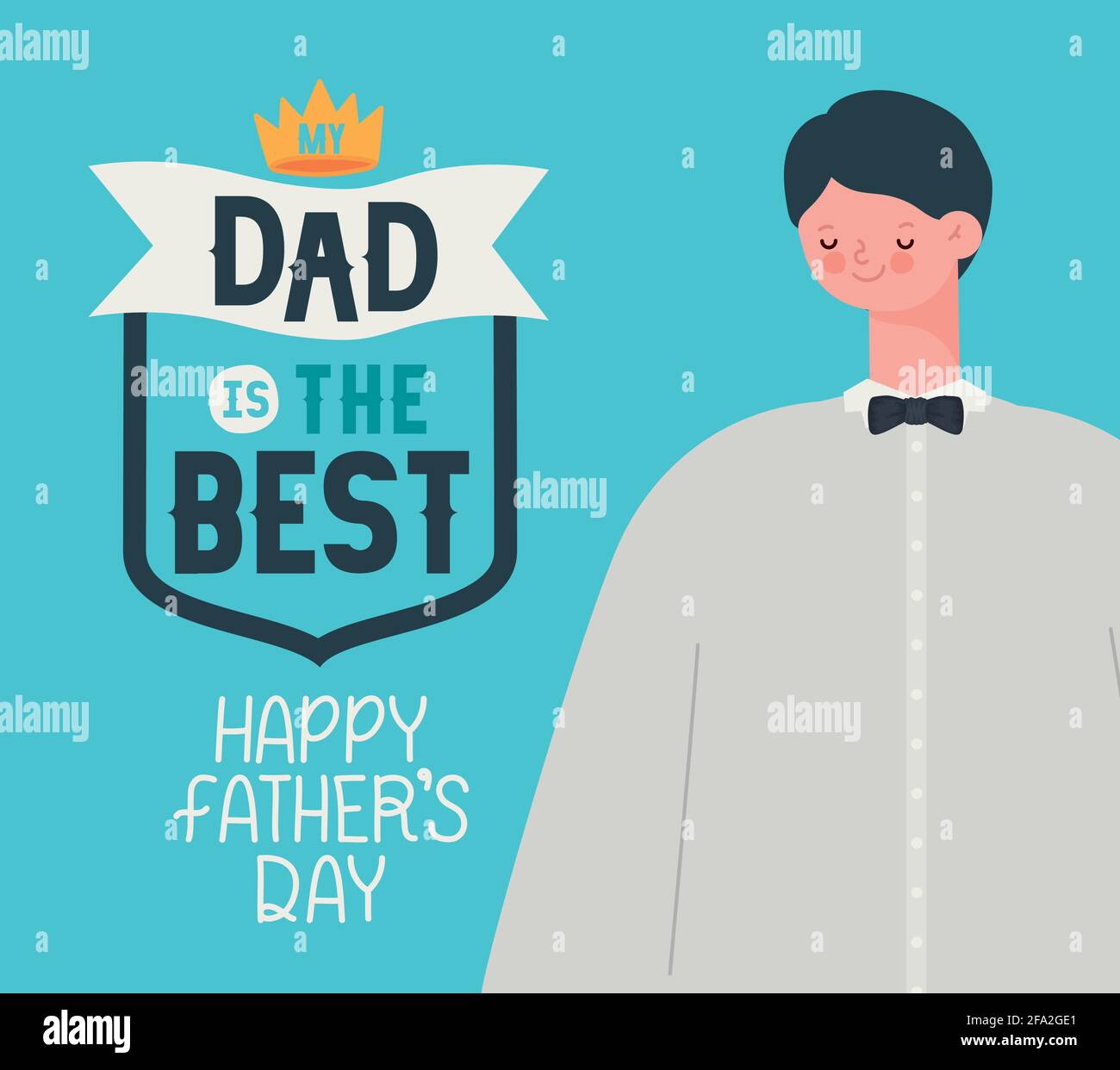 fathers day banner Stock Vector Image & Art - Alamy
