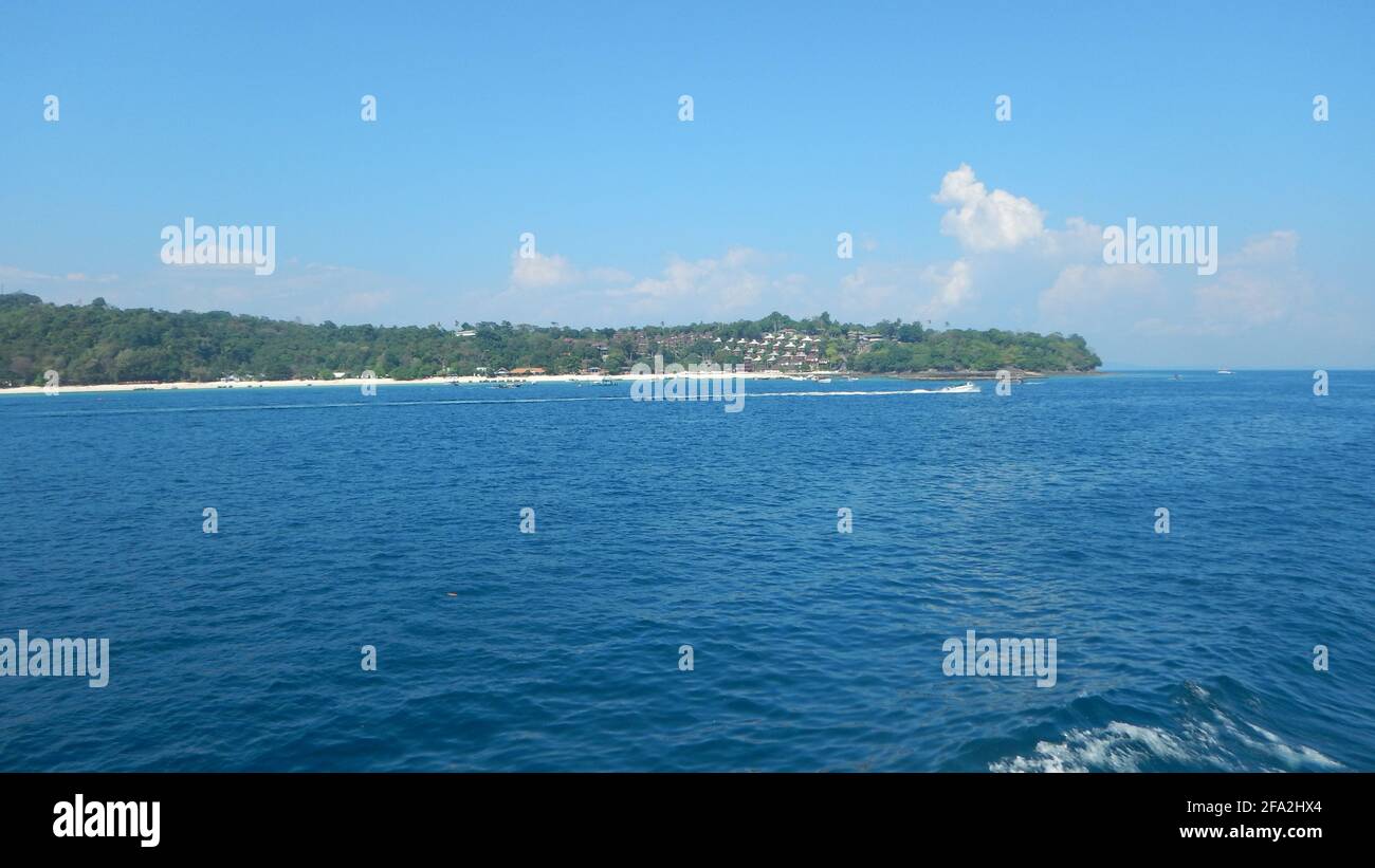 Beautiful view from boat Stock Photo - Alamy