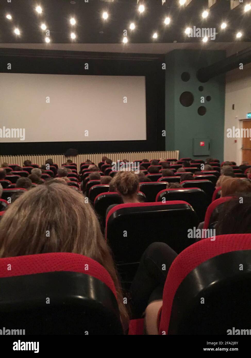 Movie Theater Seats From Behind