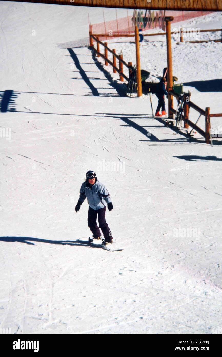 Teresa Cornell competitor in the Transplant Games, snow boarding in ...