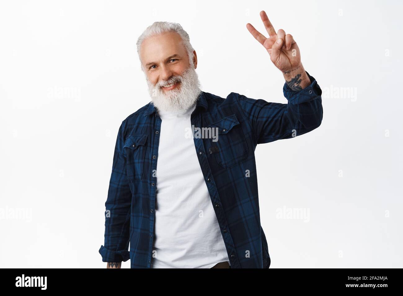 Friendly old man hi-res stock photography and images - Alamy